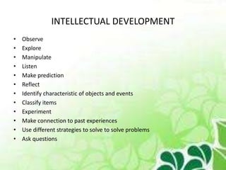 Early childhood development | PPTX | Parenting Babies and Toddlers ...