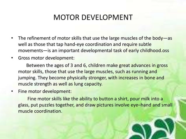 Early childhood development | PPT
