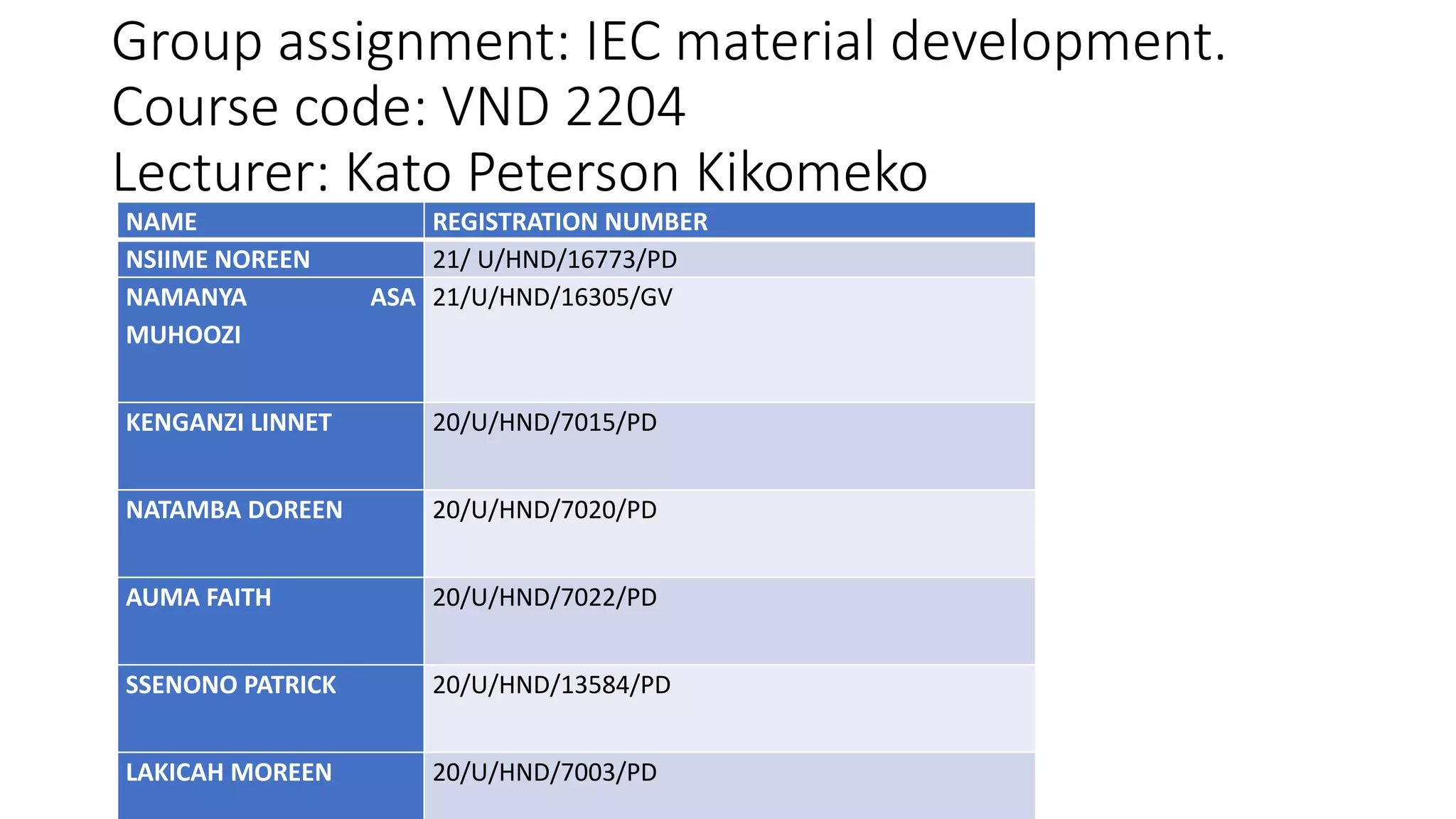 EARLY CHILDHOOD DEVELOPMENT IEC MATERIAL DEVELOPMENT.pptx