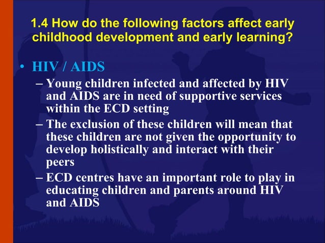 NCV 2 Early Childhood Development Hands-On Support Module 4 | PPT ...
