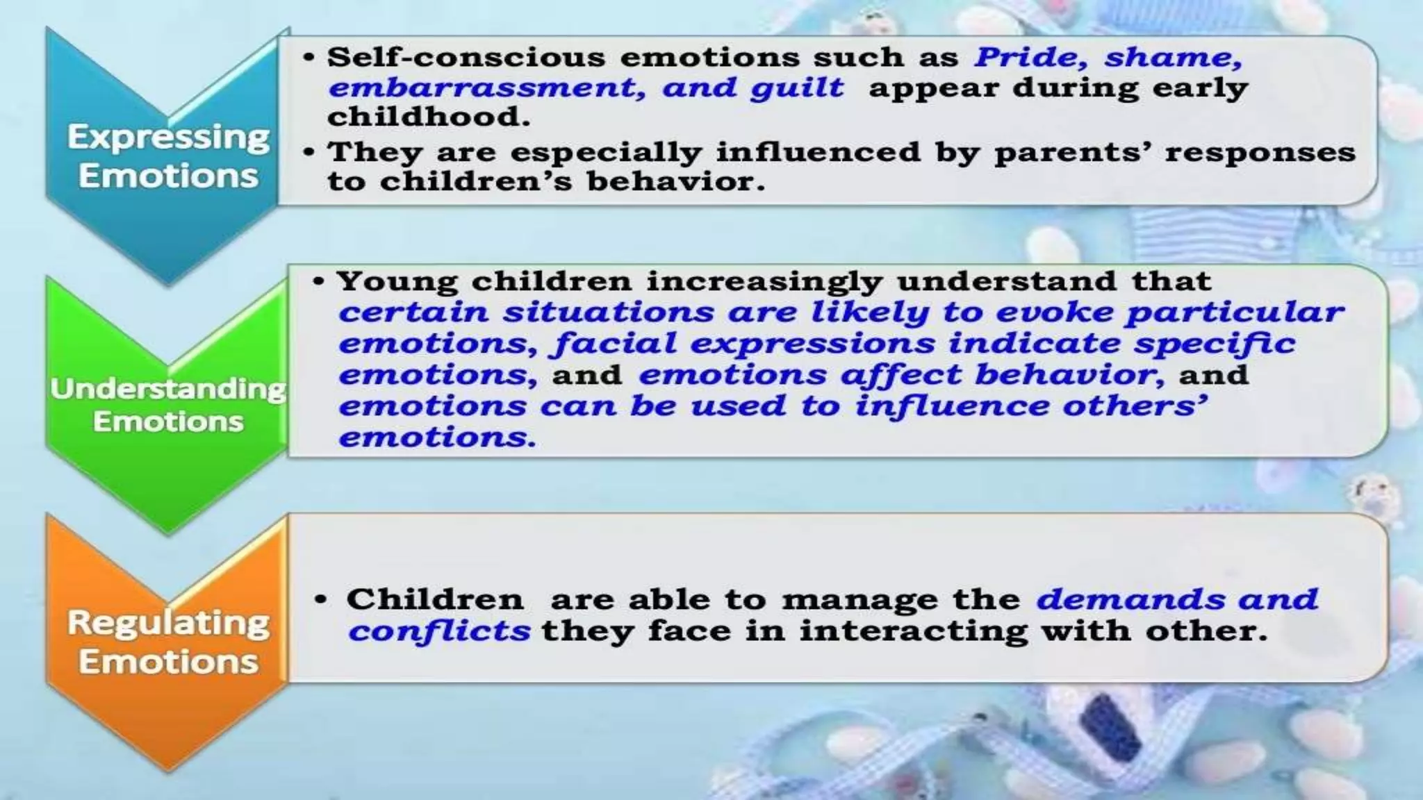 Early childhood (2-6 years) Emotional Development | PPTX