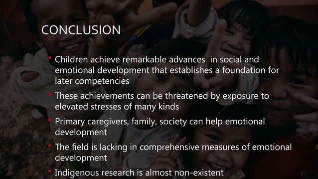 Early childhood (2-6 years) Emotional Development | PPTX