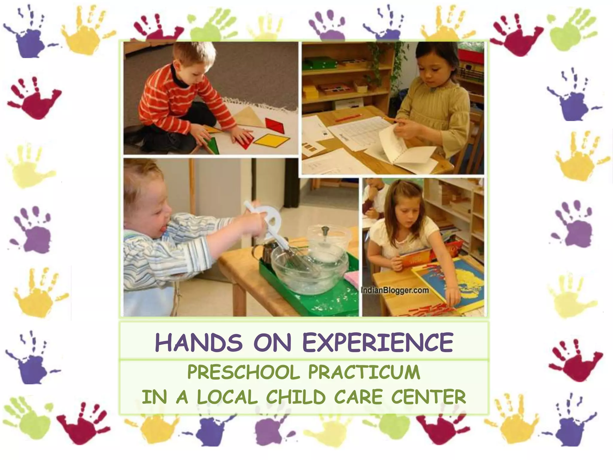 Early childhood education | PPTX