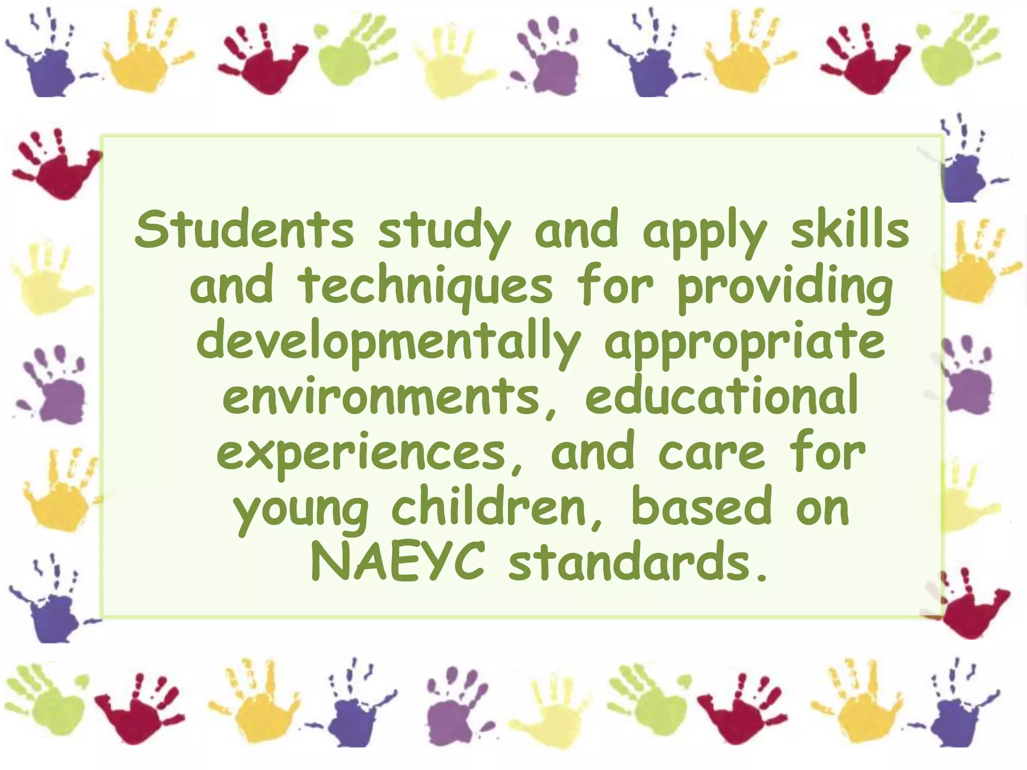 Early childhood education | PPTX