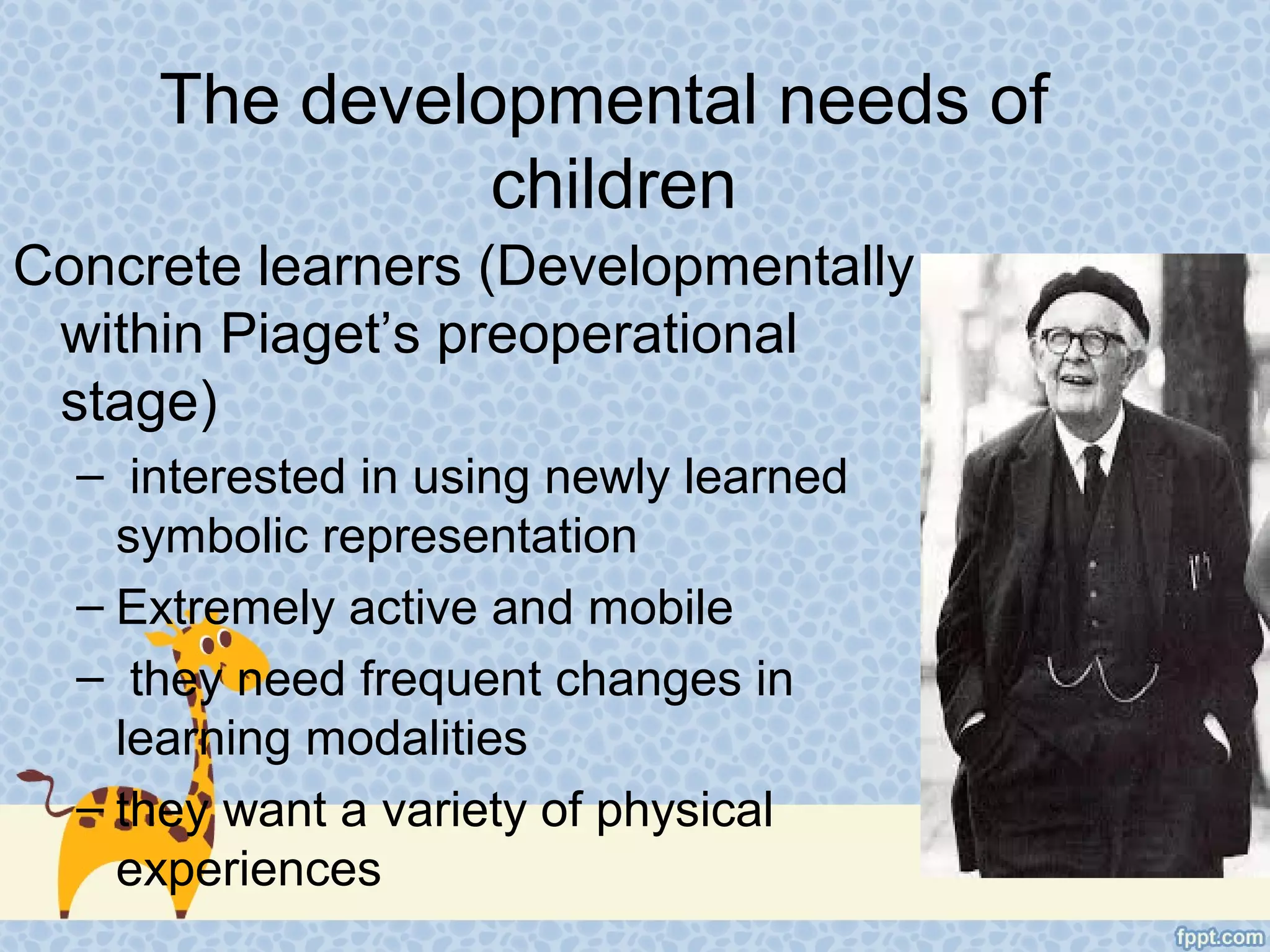 Educational technology @ Early childhood education | PPT