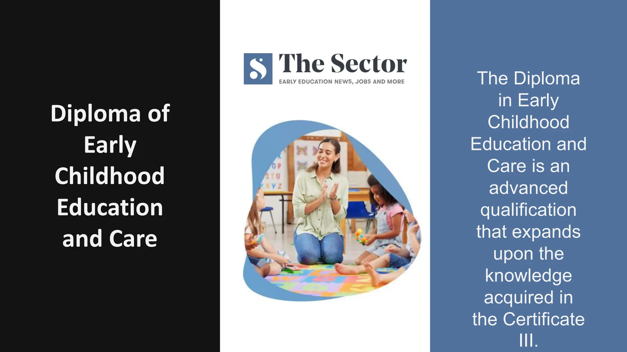Early childhood education jobs The Sector | PPT