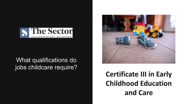 Early childhood education jobs The Sector | PPT