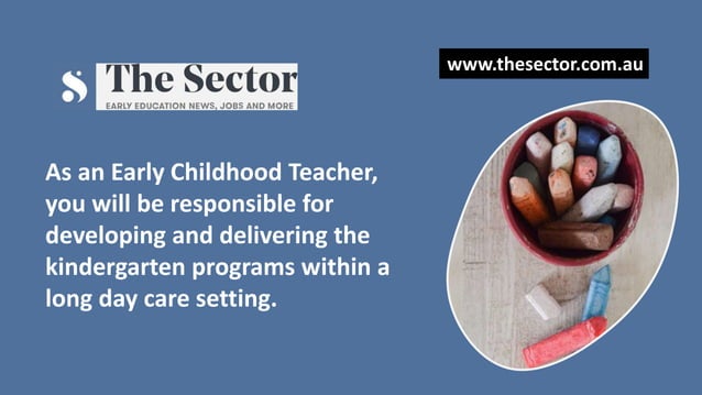 Early childhood education jobs The Sector | PPT