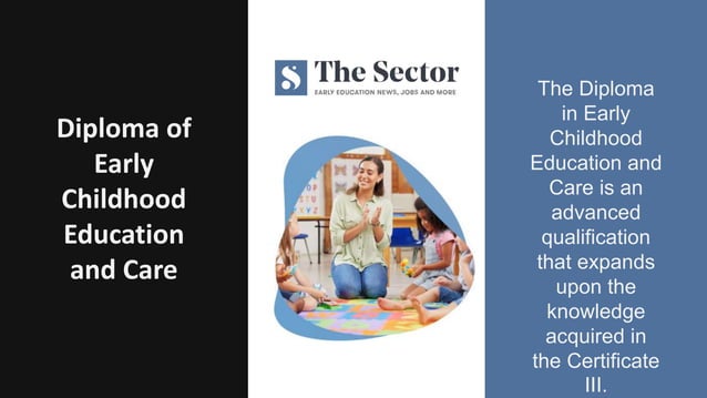 Early childhood education jobs The Sector | PPT