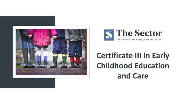 Early Childhood Education Jobs - The Sector.pptx