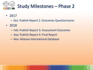 Early childhood education study progress report | PPTX
