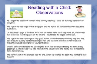 Early childhood literacy | ODP