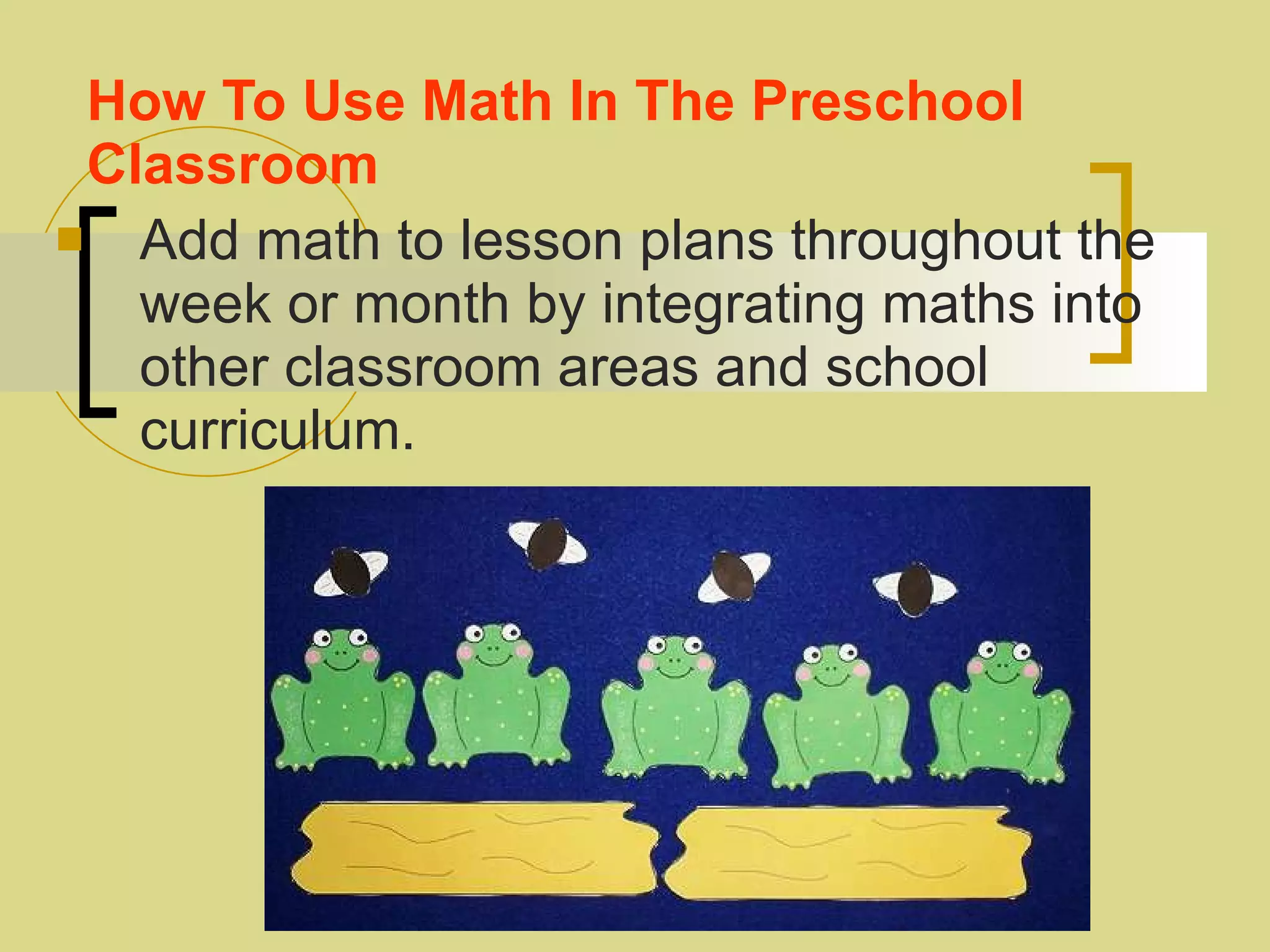 Early childhood mathematics and development | PPT