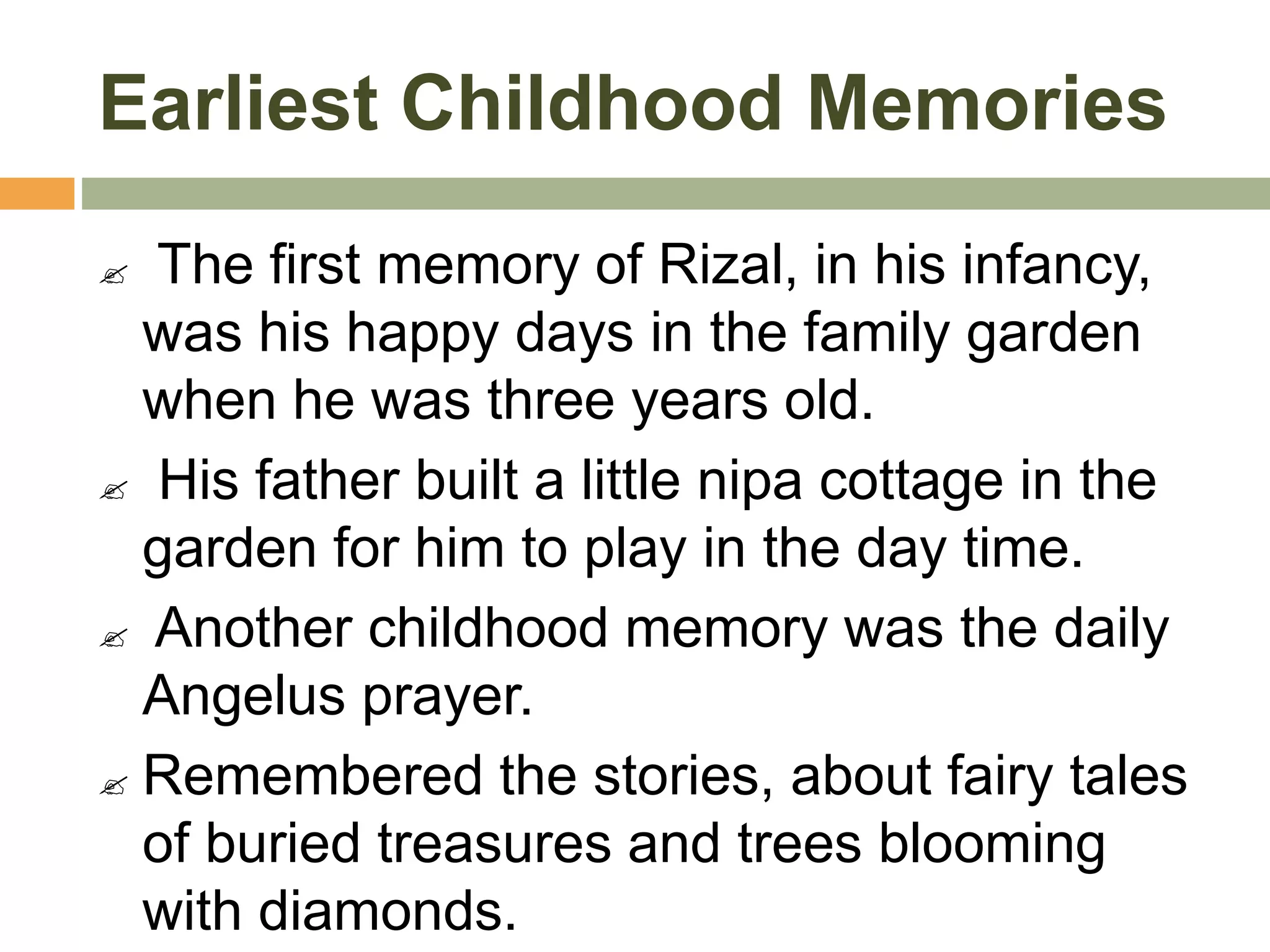 Early Childhood Memories and Hometown.pptx