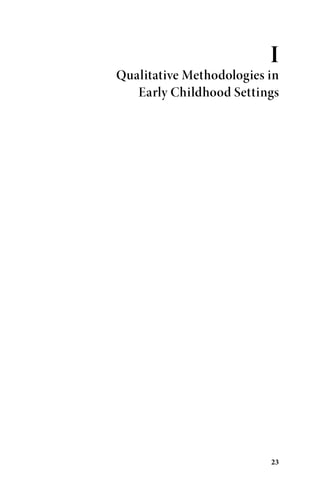 Early childhood qualitative research | PDF