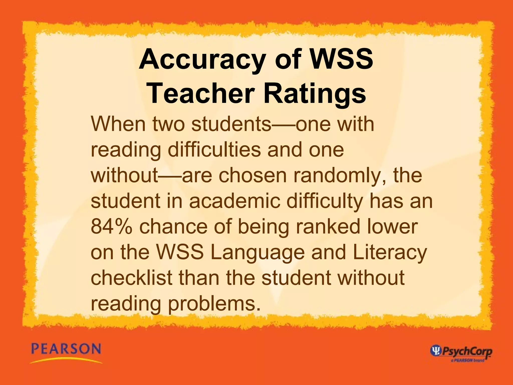 Work Sampling System in Early Childhood Education | PPT