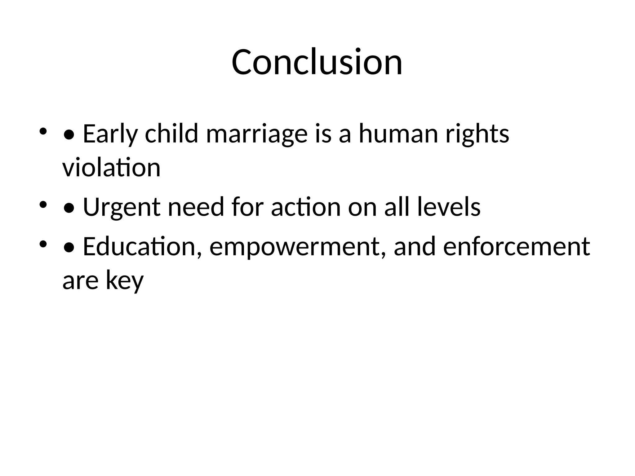 Early_Child Marriage Presentation IN AFRICA pptx | PPTX