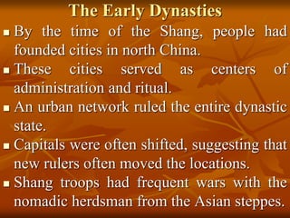 Early chinese civilizations | PPT