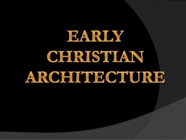 Early christian | PPT
