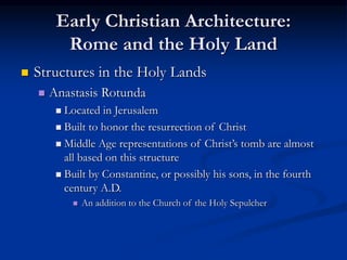 Early Christian1 architectures greatest .ppt