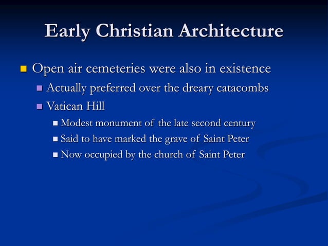 Early Christian1 architectures greatest .ppt