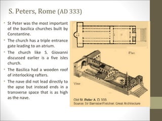 Early christian architecture | PPT