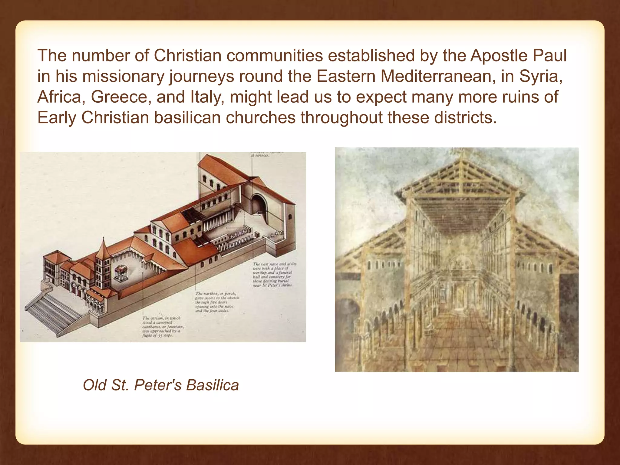 Early christian architecture | PPTX