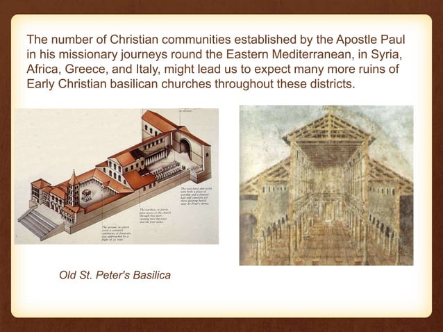 Early christian architecture | PPTX | Christianity | Religion ...