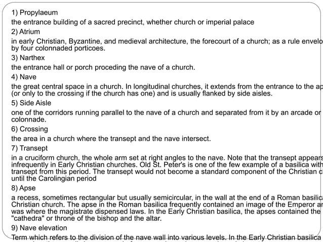 EARLY CHRISTIAN ARCHITECTURE.pptx | Christianity | Religion & Spirituality