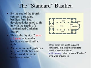 Session no. 6, 2011: Early christian basilicas, by Henry Gruber | PPT