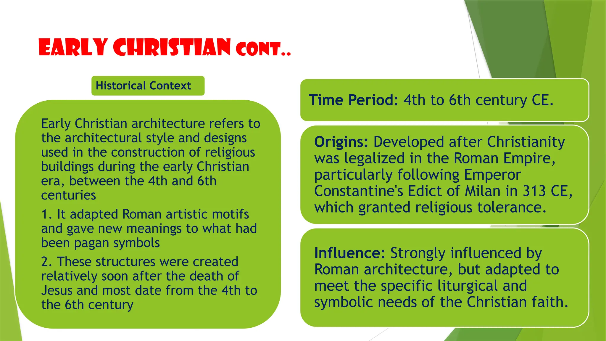 Early Christian, Byzantine, and Romanesque Architecture.pptx