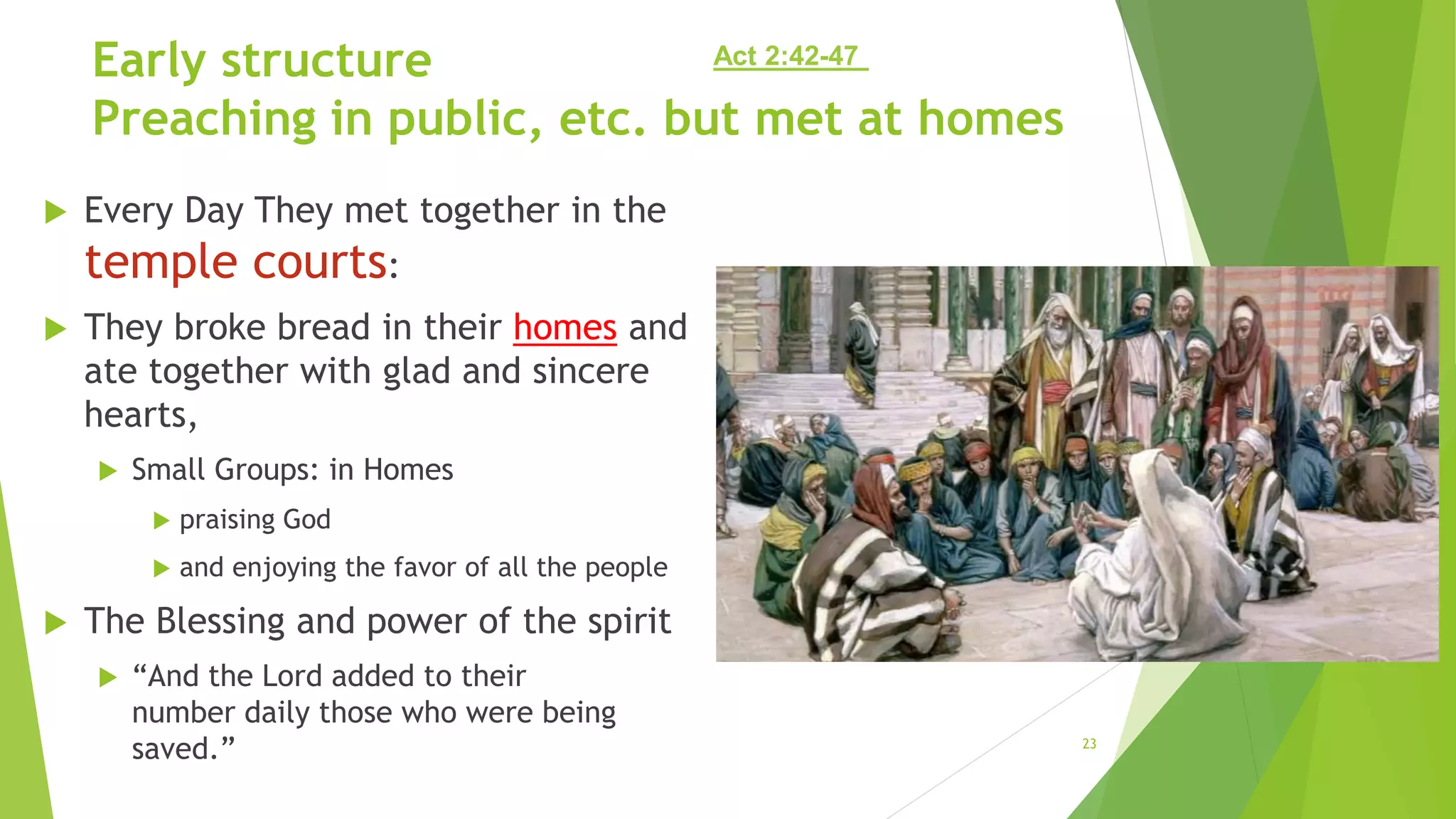 Structure and Worship of the Early churches | PPT