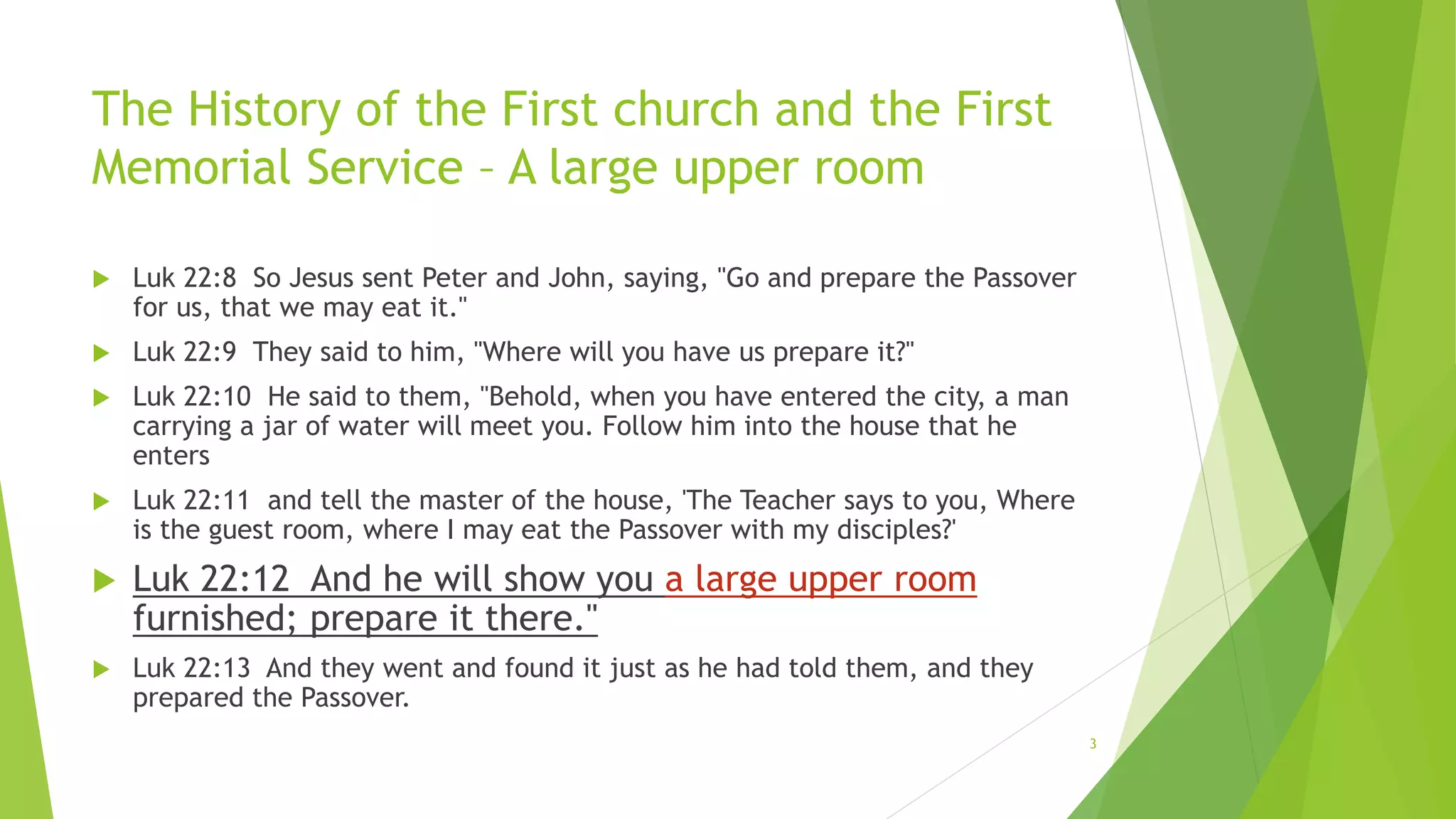 Structure and Worship of the Early churches | PPT