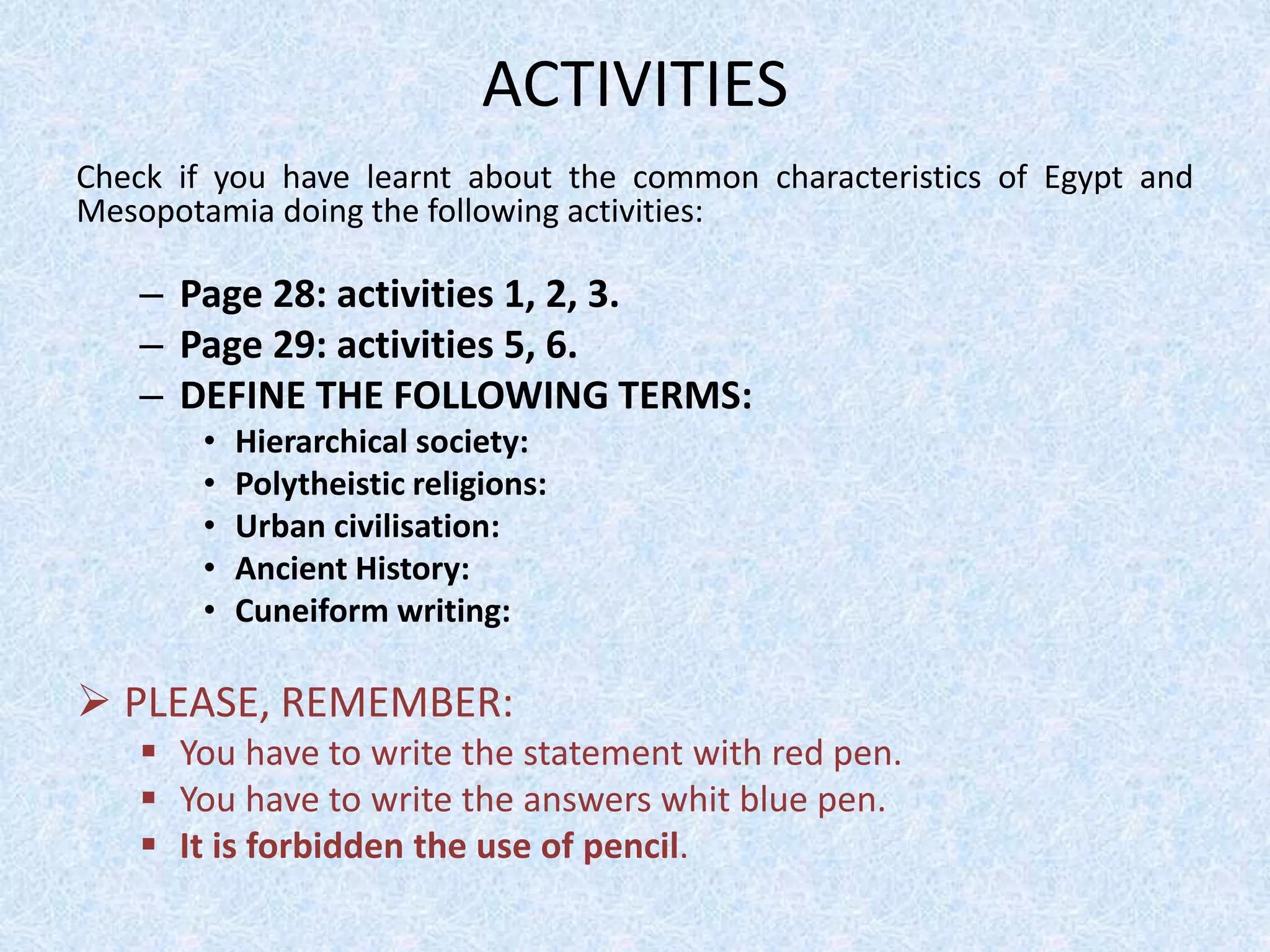 Early civilisation informacion resumida | PPTX