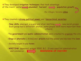 Early civilisations2015 | PPTX