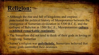 Early civilization: Mesopotamia, Assyria, and Persia | PPTX