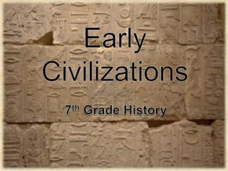 Early civilizations: The Fertile Crescent | PPTX | Agriculture | Industries