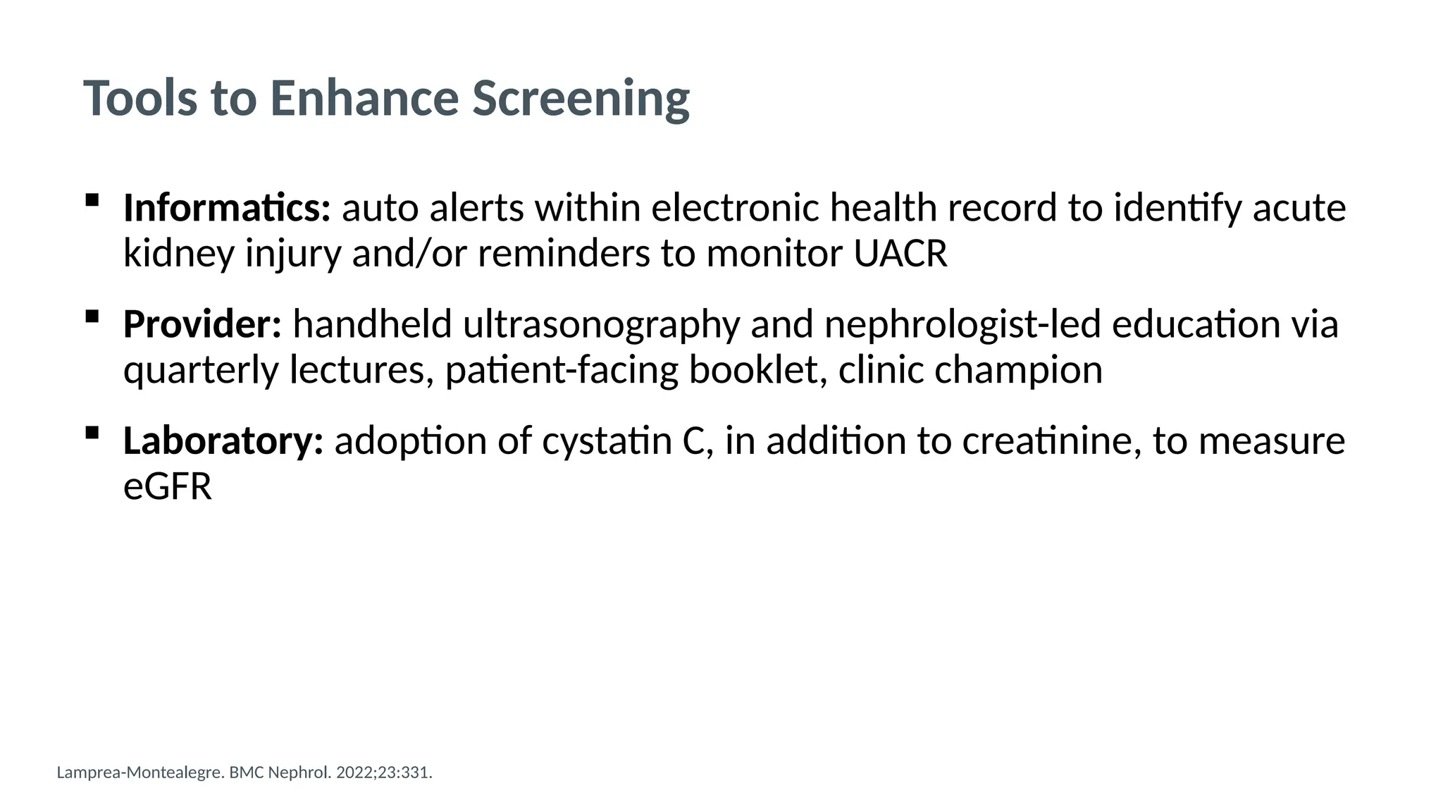 Early Identification and Management of Chronic Kidney Disease | PPTX