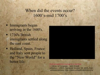 Early Colonies Final | PPT