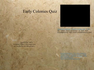 Early Colonies Final | PPT