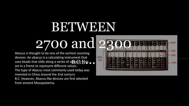 Early computing devices since 2300 BC -ifrah.pptx