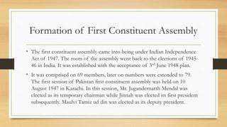 Early constitutional history of Pakistan, !956,1962 and 1973 ...