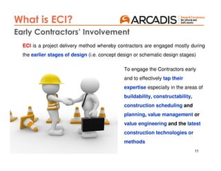 Early contractor involvement (eci) procurement approach spm talk 2016 | PPT