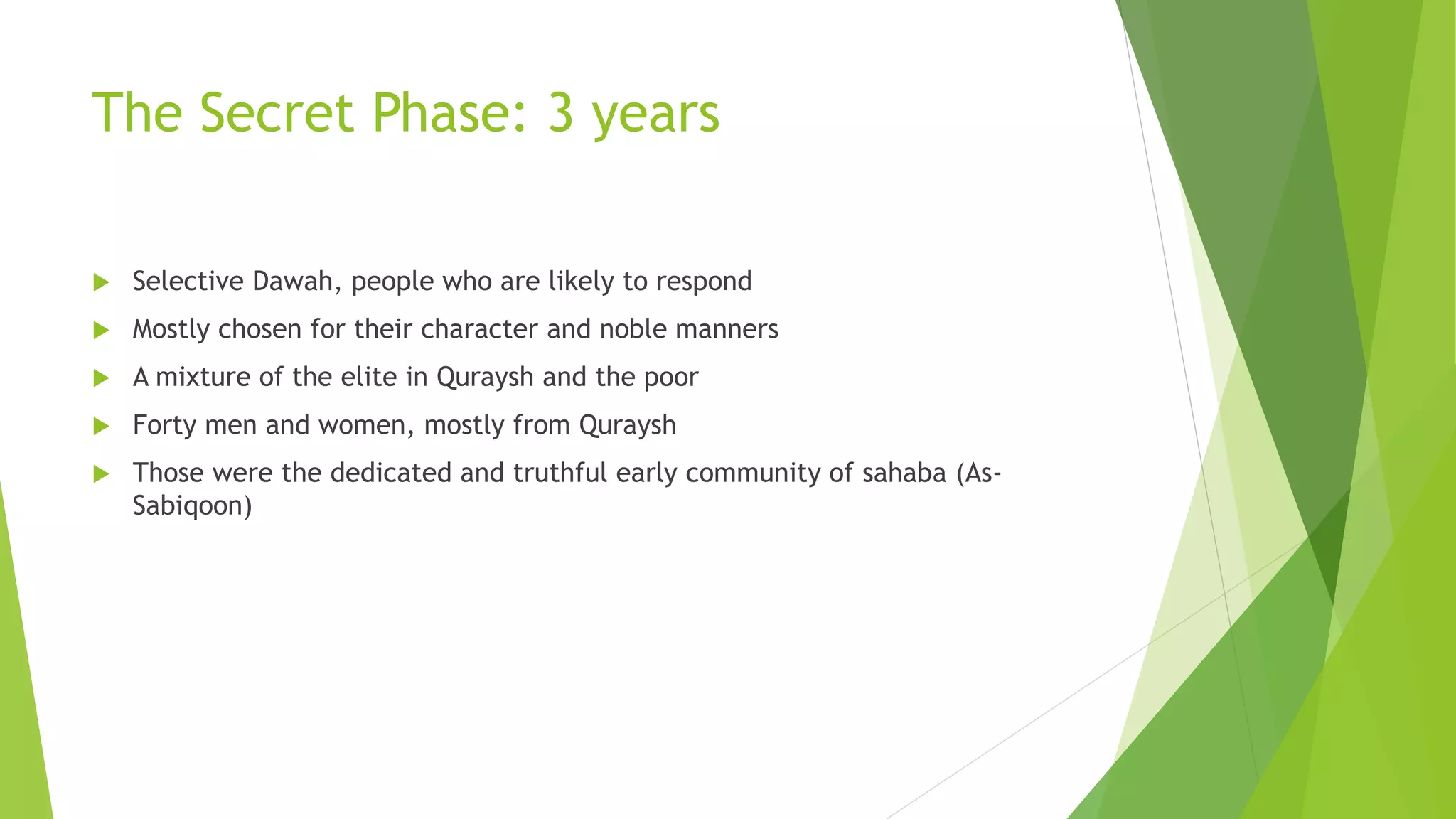 Early converts to islam part 3 | PPTX