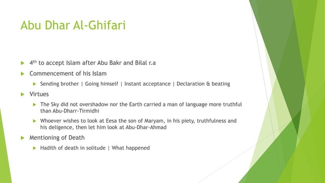 Early converts to islam part 3 | PPT