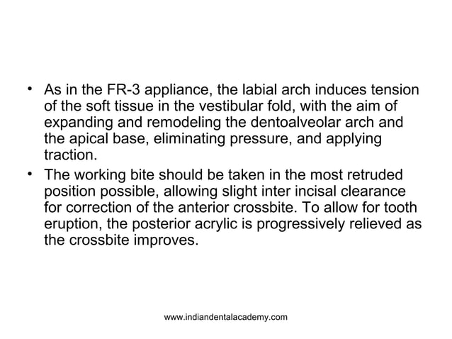Early correction of class 3 | PPT