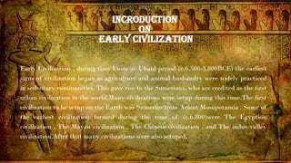 Early cyties ppt for awerness of old cities | PPT