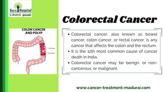Early detection, diagnosis & staging of colorectal cancer | PDF