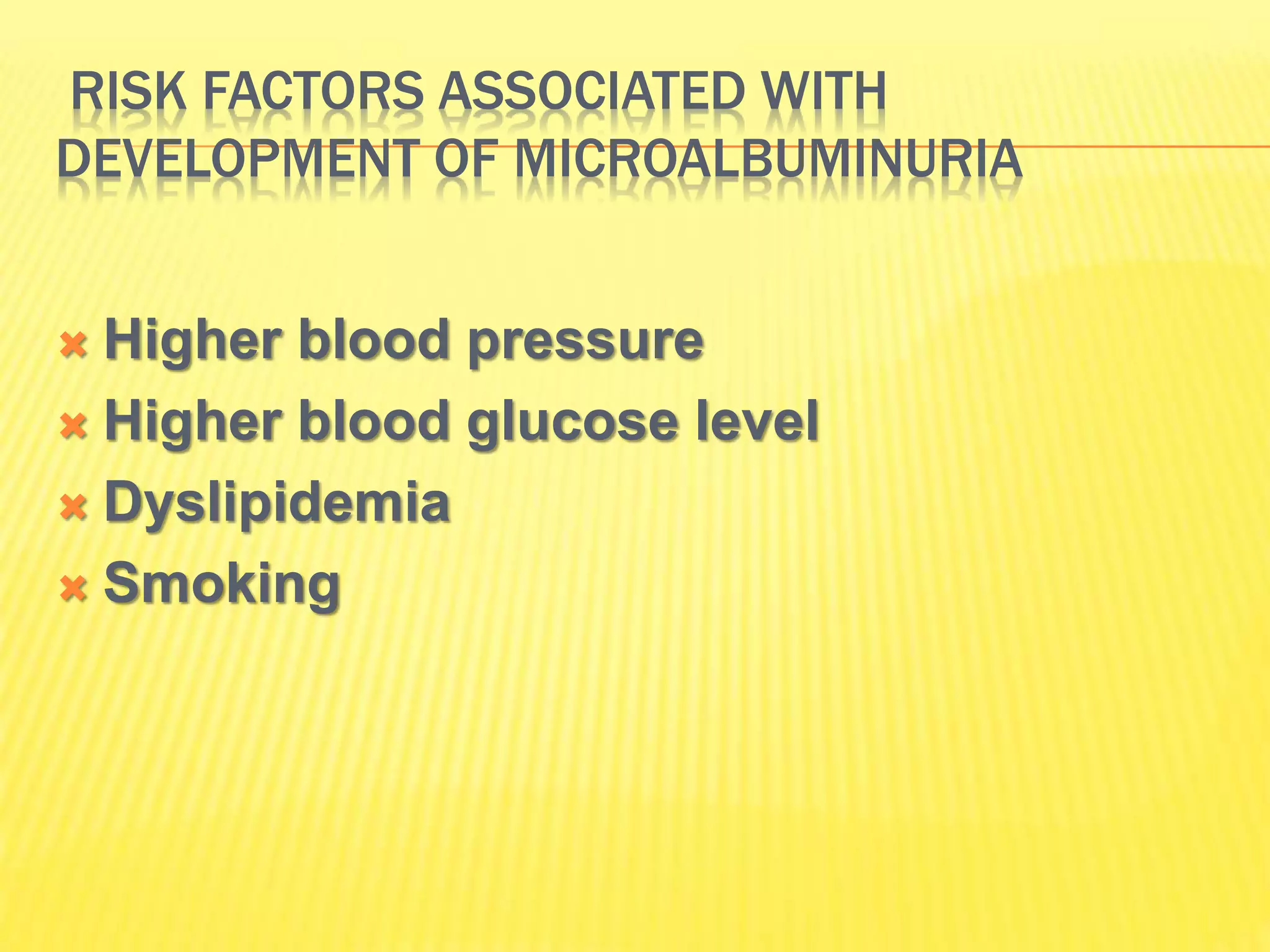 Early detection of diabetic nephropathy | PPTX