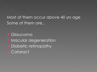 Early Detection Of Eye Diseases | PPT